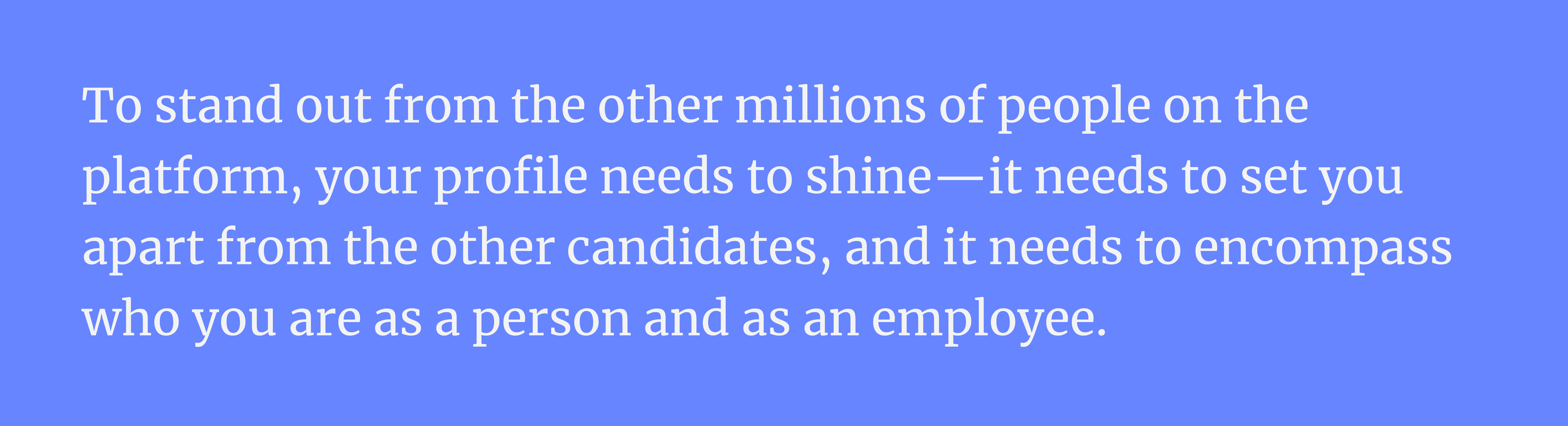 How To Create A Stellar LinkedIn Profile