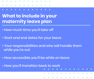 How to Plan for Your Maternity Leave