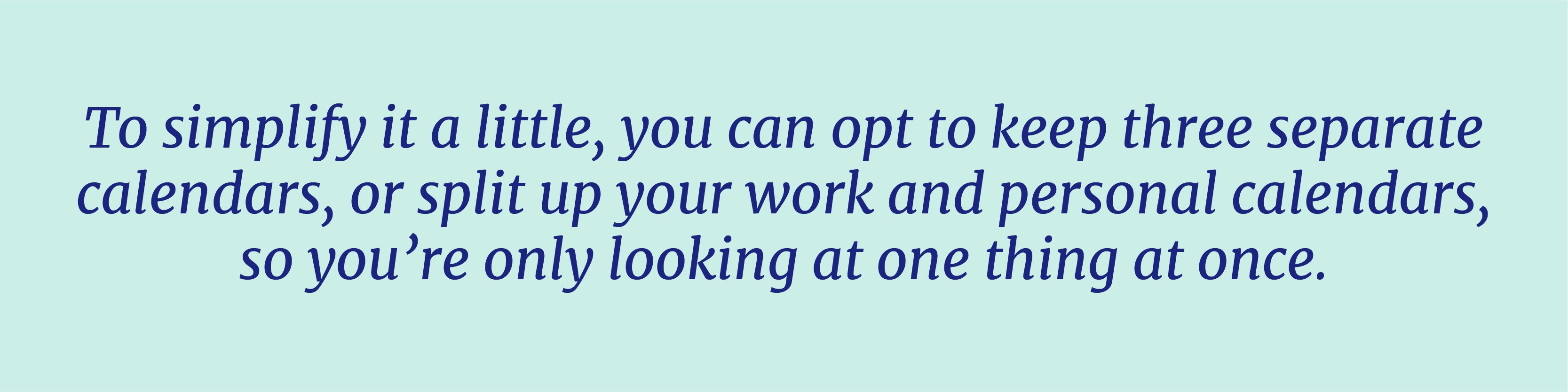 Creating a Calendar System That Actually Works